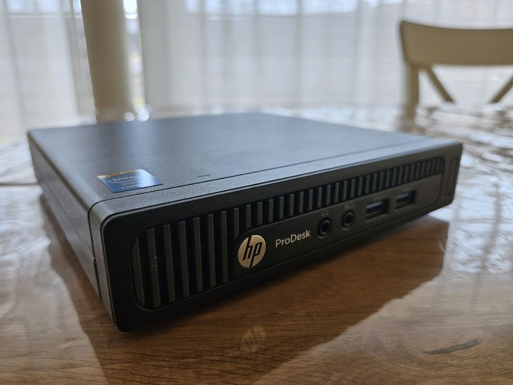 HP ProDesk 600 G1 DM Mini PC - i5 8GB RAM - 120 SSD - WIN 11 (Gebraucht ...