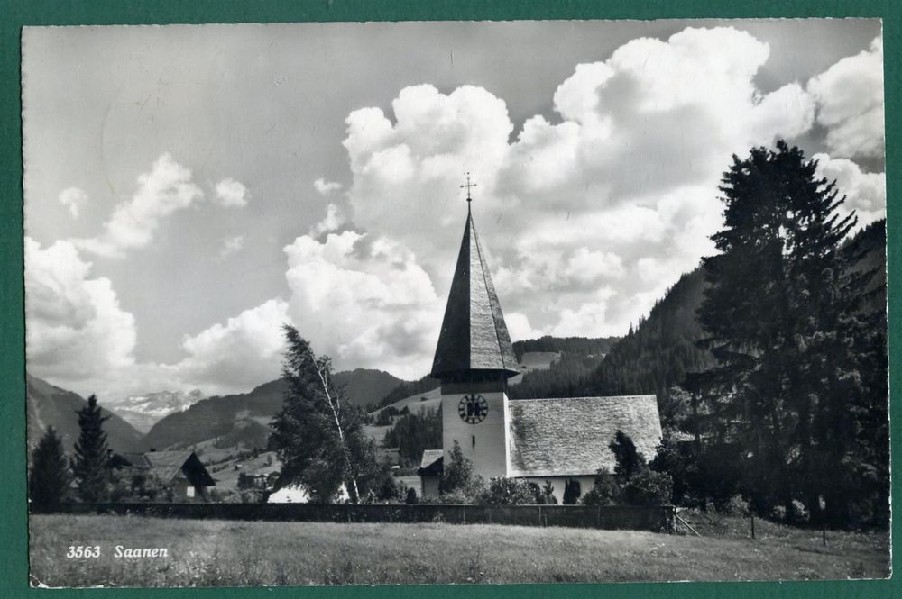 Saanen, Kirche, 1963 | Kaufen auf Ricardo