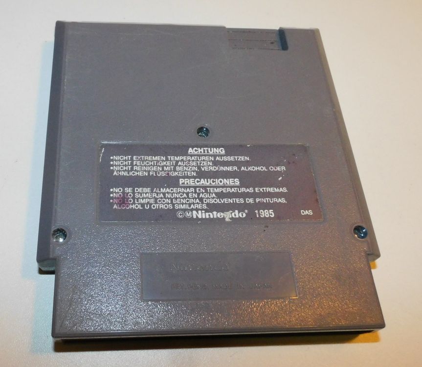 Nes Nintendo Super Mario Bros - 1985 Game Nintendo NES ge (Gebraucht ...