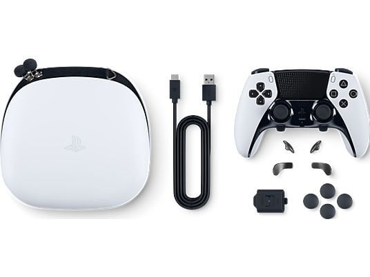 SONY DualSense Edge® Controller Weiss für PlayStation®5/PC/M (Neu (gemäss Beschreibung)) in ...