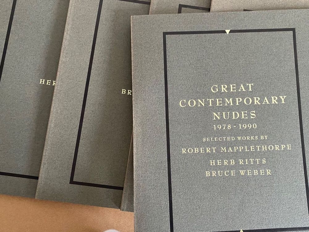 ROBERT MAPPLETHORPE. Nudes. BRUCE WEBER. HERB RITTS (D'occasion) à ...