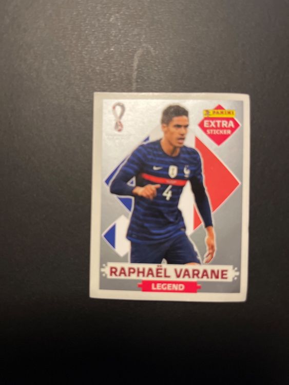 Panini Extra Sticker Legend Raphael Varane | Kaufen auf Ricardo