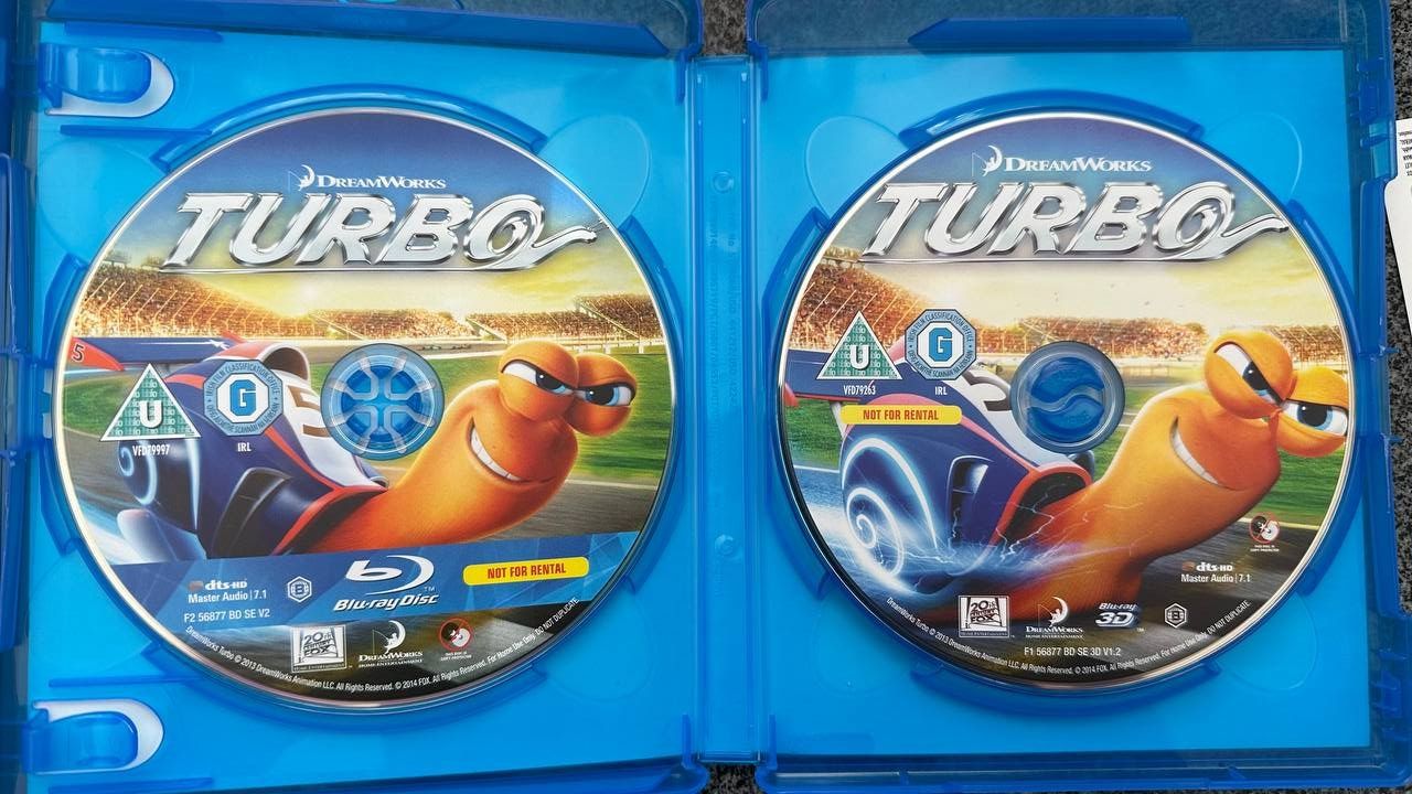 Turbo 3D Blu-ray – Der Sommer Blockbuster für Familie! (Gebraucht) in ...