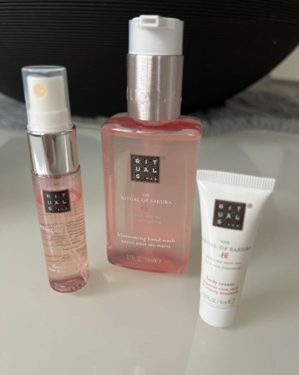 Rituals Süsses Sakura Set Hair&Body Mist + Handseife + Cream (Neu und ...