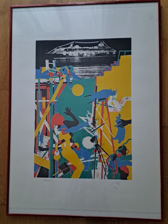 Urs Dickerhof 1941- lithographie signé | Kaufen auf Ricardo