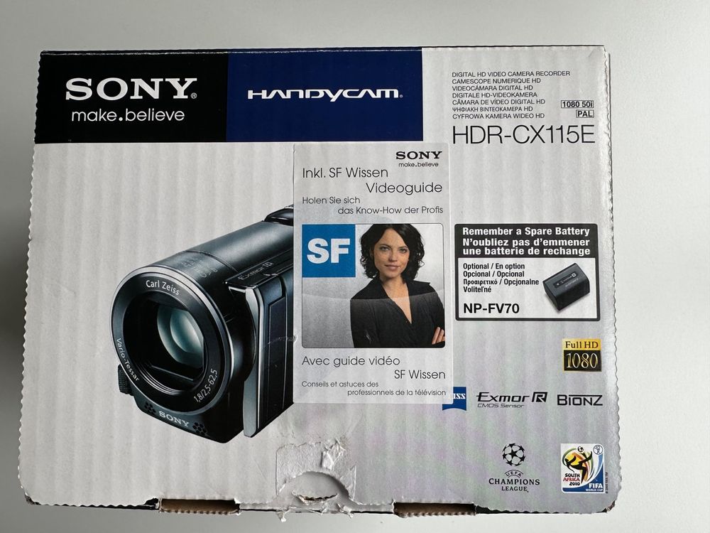 Sony HDR-CX115E Handycam (Gebraucht) in Pfaffhausen für CHF 37 – mit ...