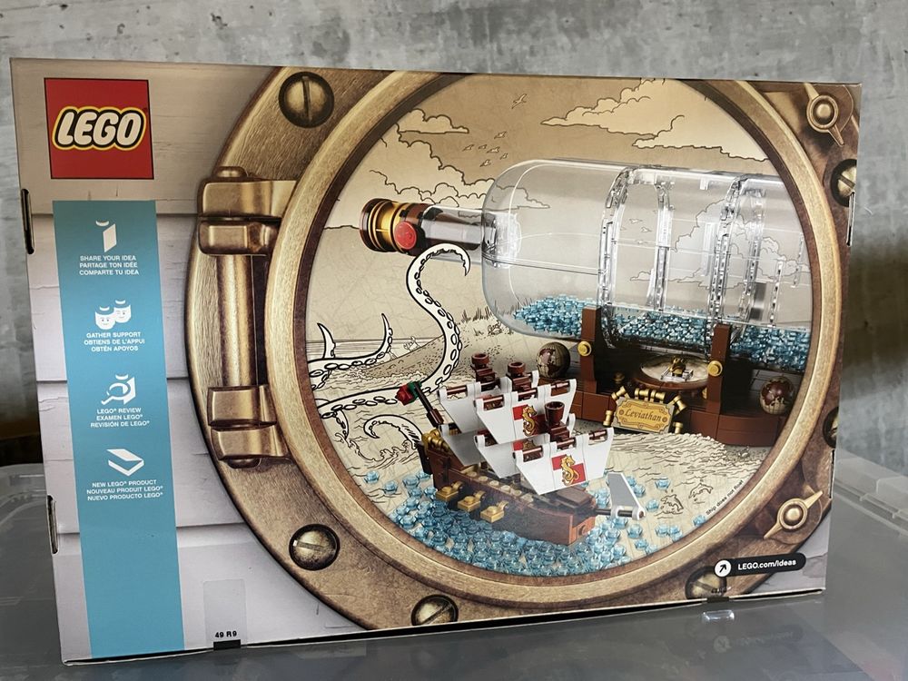 LEGO Ideas 21313 Schiff in der Flasche - Neu & OVP! (Neu und ...