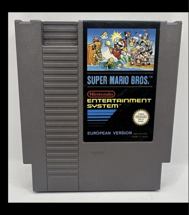 Super Mario Bros. NES Modul Original Nintendo Rarität (Gebraucht) in ...