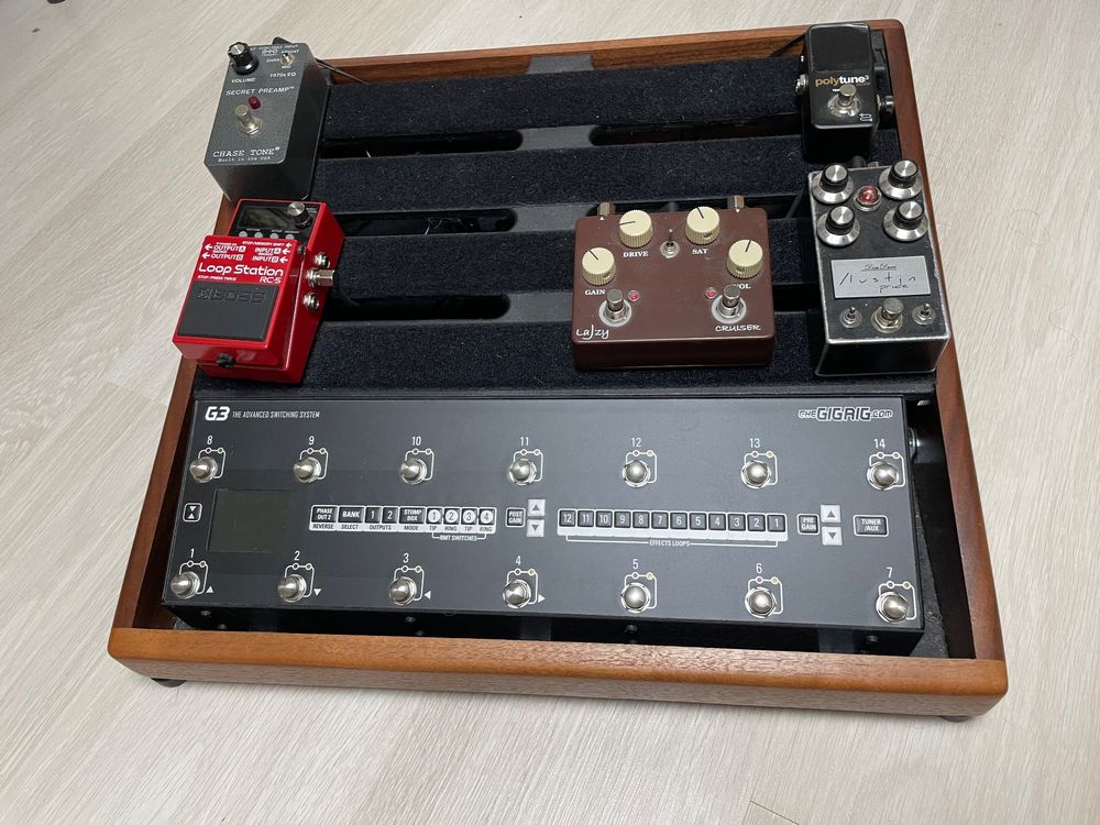 Gigrig G3 Switcher / Alder&Ash Journeyman Grande Pedalboard | Kaufen ...