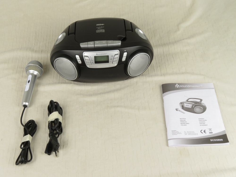 Soundmaster CD-Player mit Mikrofon (Gebraucht) in Reinach BL für CHF 49 ...
