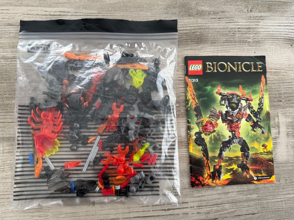 Lego BIONICLE 71313 Lava-Ungeheuer (Gebraucht) in Wolfwil für CHF 15 ...