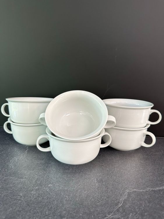 Thomas Trend weiss Suppenschalen mit Henkel | Kaufen auf Ricardo