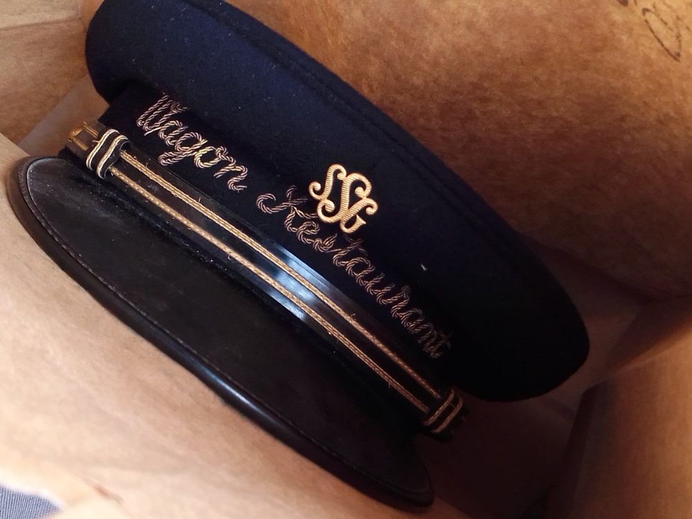 Alte Mütze / Schweiz. Speisewagen Gesellschaft SSG / Wagon (Gebraucht ...