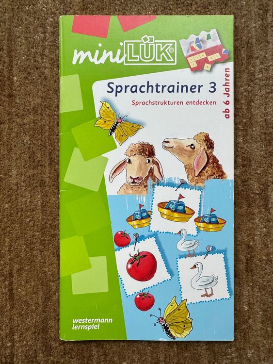 Mini-Lük Heft Sprachtrainer 3 ab 6 Jahren (Gebraucht) in Aarau für CHF ...
