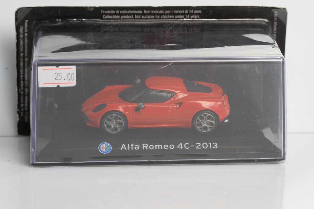 5x 1:43 / Alfa 4C & TZ / Fiat 500 / Ford GT40 / Corolla (Neu (gemäss ...