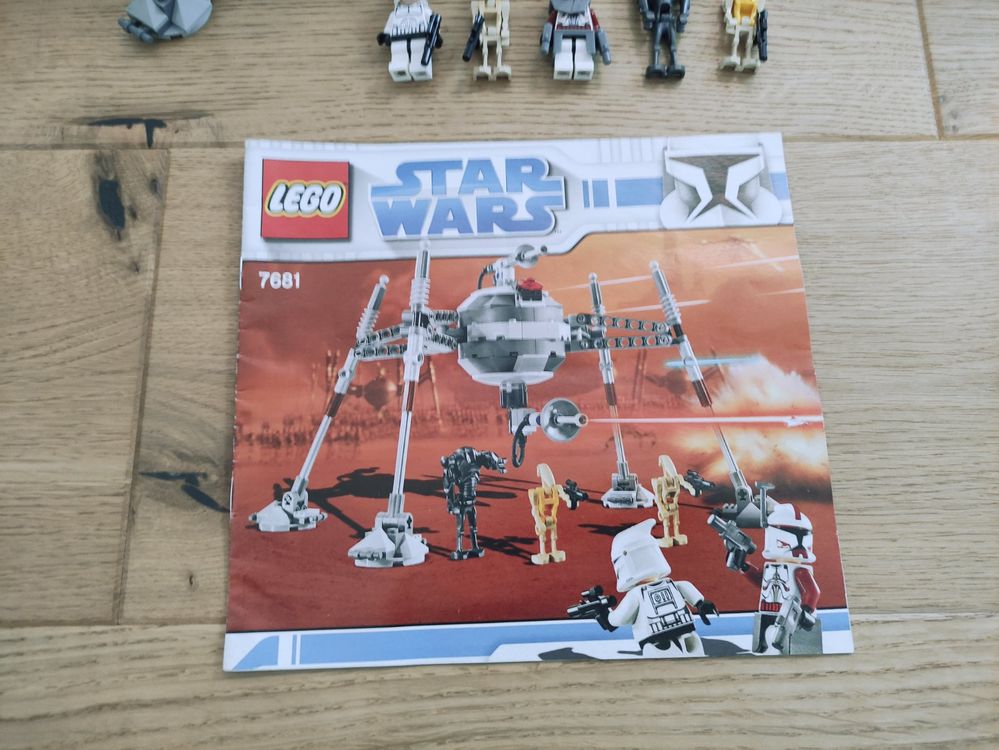 Lego Star Wars 7681 Separist Spider Droid mit Commander Fox (Gebraucht ...
