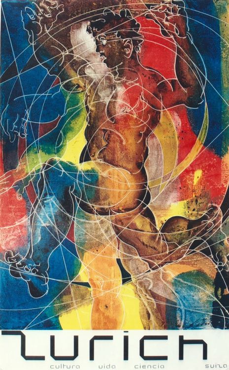 ZURICH SUIZA CULTURA VIDA CIENCIA 1968 - Original Plakat (Gebraucht) in Blonay für CHF 250 – mit ...