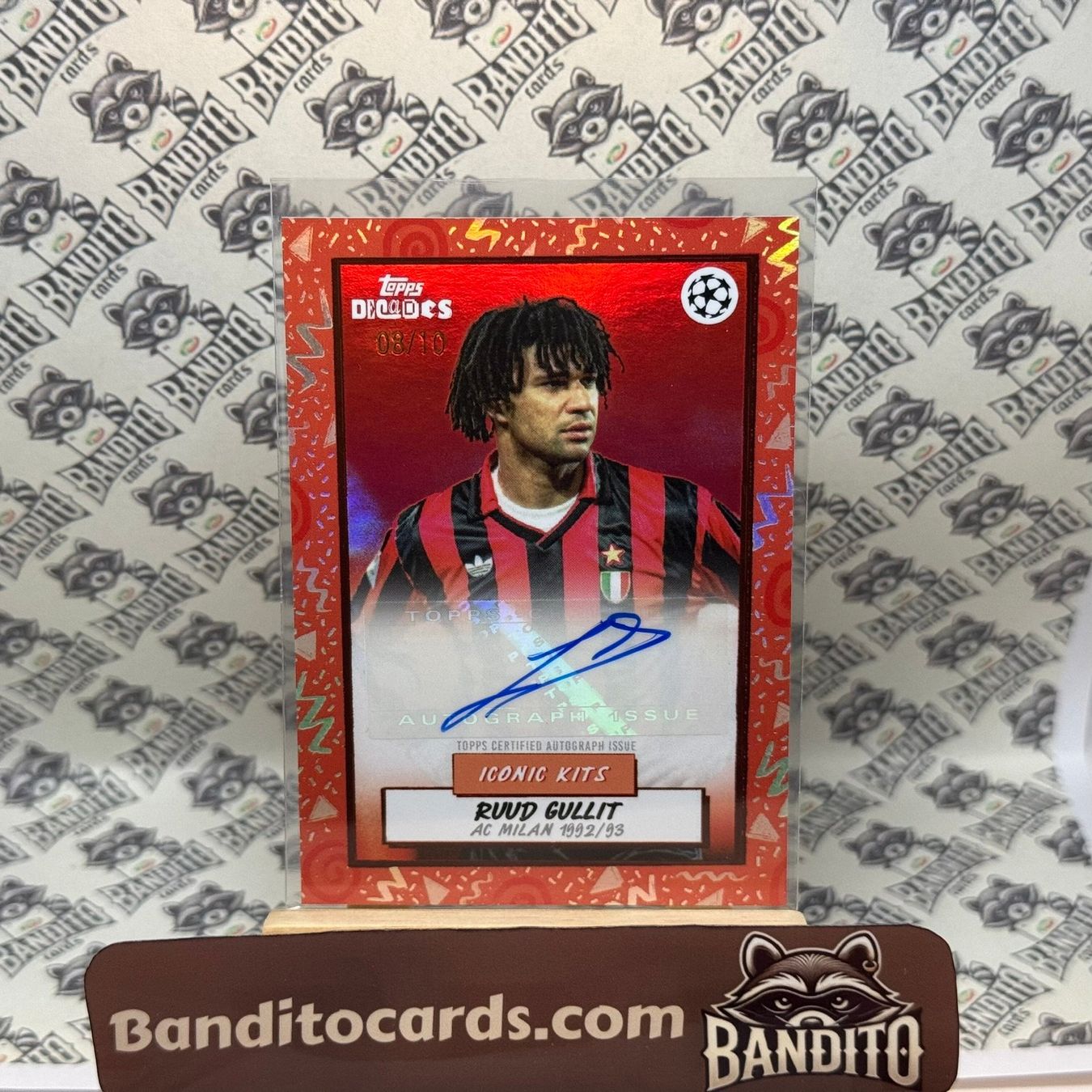 2024 Topps Decades Ruud Gullit auto /10 - AC Milan (Gebraucht) in ...