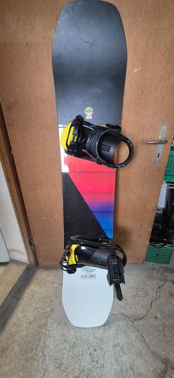Snowboard Salomon Huck Knife 155W + Bindung Gr. L (Gebraucht) in ...