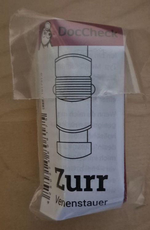 Venenstauer "Zurr", rot - DocCheck Tools (Neu und originalverpackt) in ...