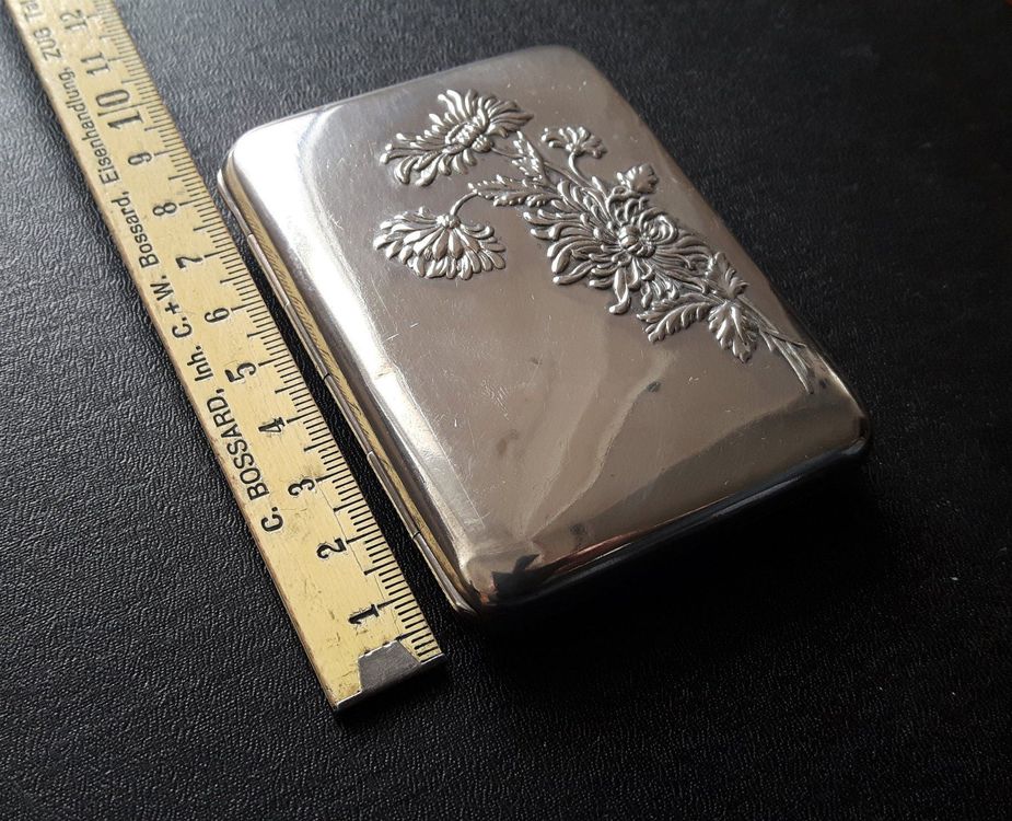 Zigarettenetui Silber 800 // Jugendstil | Kaufen auf Ricardo