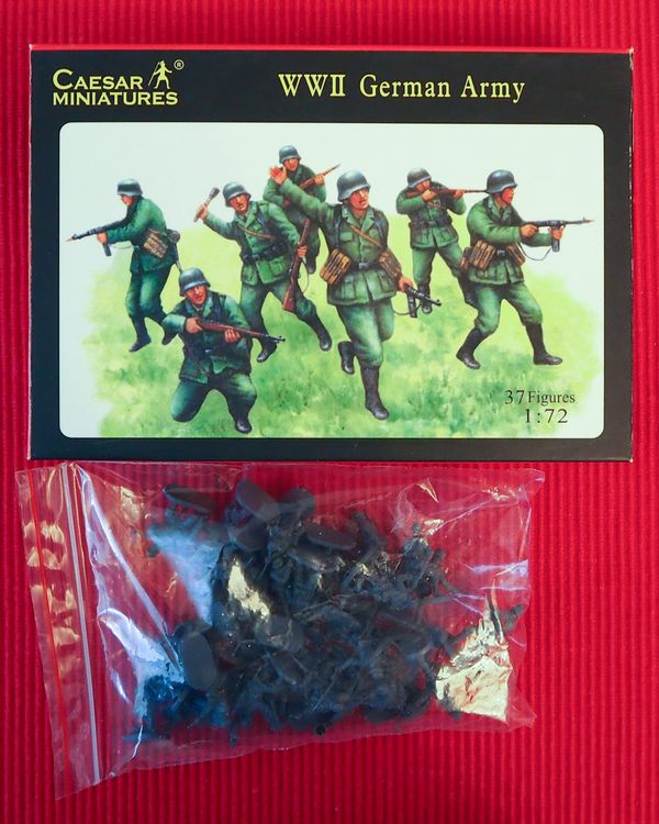 Caesar Miniatures / WW2 German Army / 1/72 (Neu (gemäss Beschreibung ...