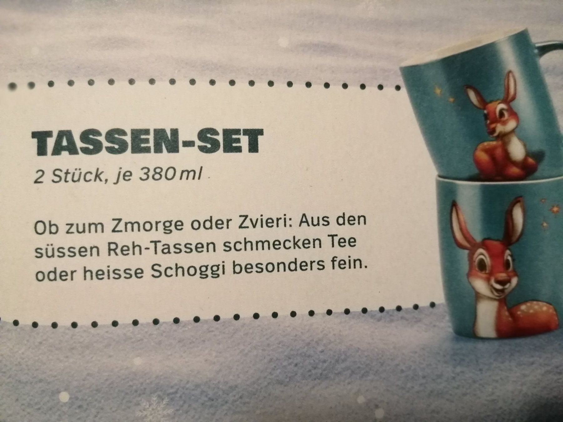 2 Bambi Tassen Set, neu coop (2024 ) (Neu und originalverpackt) in ...