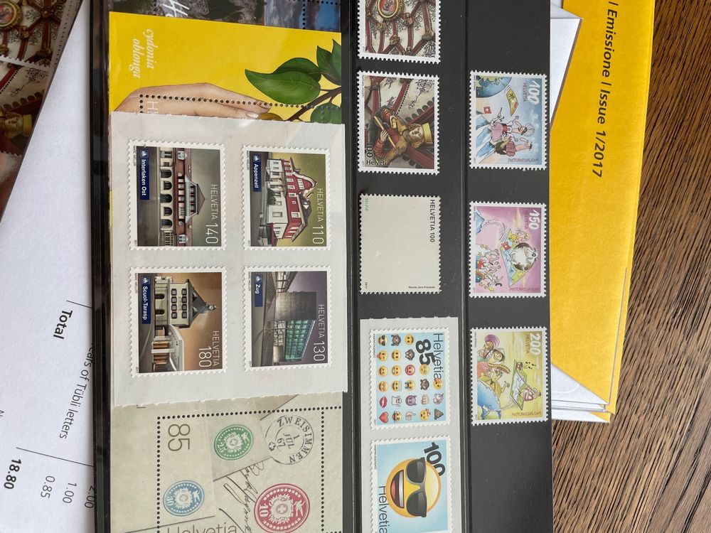 Frankaturware umgestempelt,postfrisch - Wert CHF 477.05 | Kaufen auf Ricardo