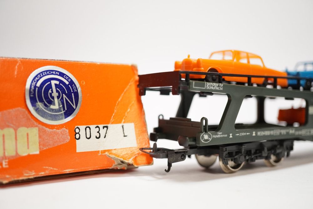 8å Lima 8037L DB Autotransportwagen mit sechs Autos (Gebraucht) in ...