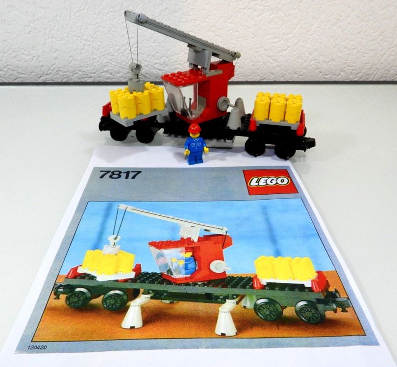LEGO 12V EISENBAHN 7817 KRAN WAGON | Kaufen auf Ricardo