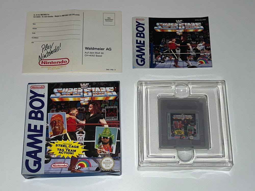 Game Boy Classic (GB) Spiel - WWF Superstars 2 (OVP) (Gebraucht) in ...
