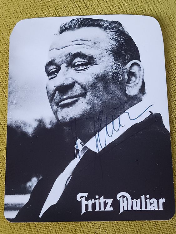 Fritz Muliar - 2009 verstorben - handsigniert | Kaufen auf Ricardo