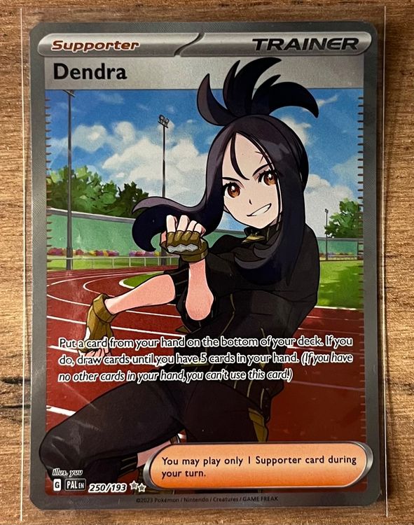 Dendra 250/193 ILLUSTRATION RARE Pokemon Paldea Evolved #2 (Neu (gemäss ...