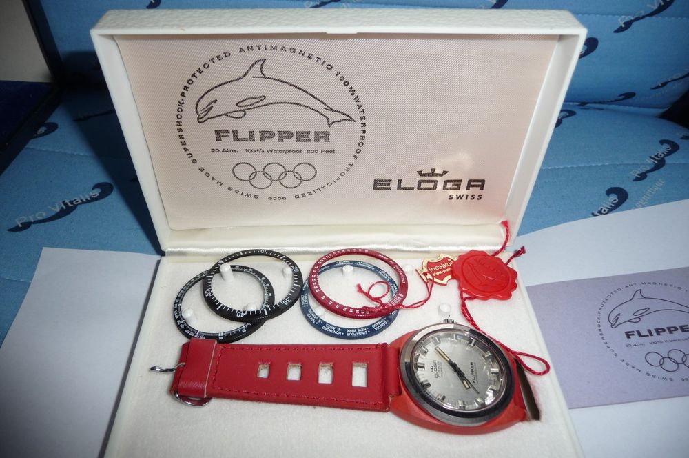 ELOGA FLIPPER UHR neu sehr selten RR | Kaufen auf Ricardo