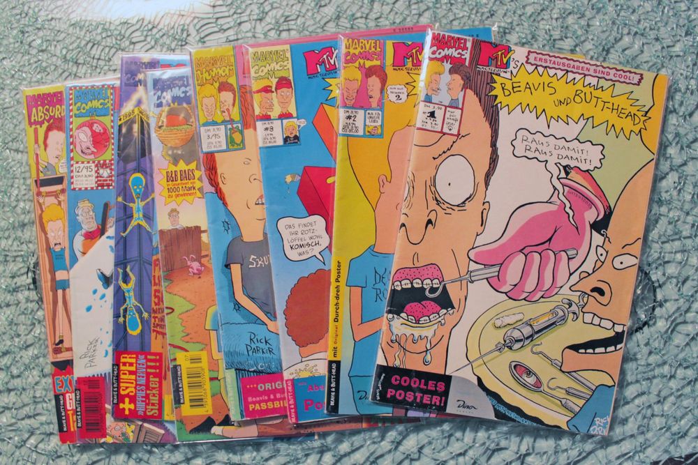 Beavis und Butt-Head Comic Sammlung - 8 Stück ink. No.1 (Gebraucht) in ...