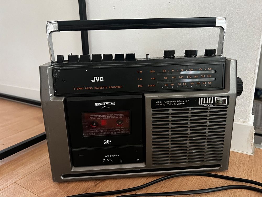 AntikerJVC Radio Cassette Recorder 9437LS - Vintage Rarität! (Gebraucht ...