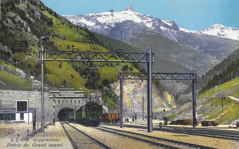 Karte Goppenstein (Tunnel) (Gebraucht) in Zürich für CHF 3 – mit ...