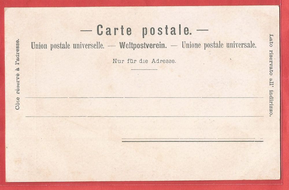 Savognin - Karte von Simon Tanner Samaden - ca. 1900 (Gebraucht) in Fislisbach für CHF 9 – mit ...