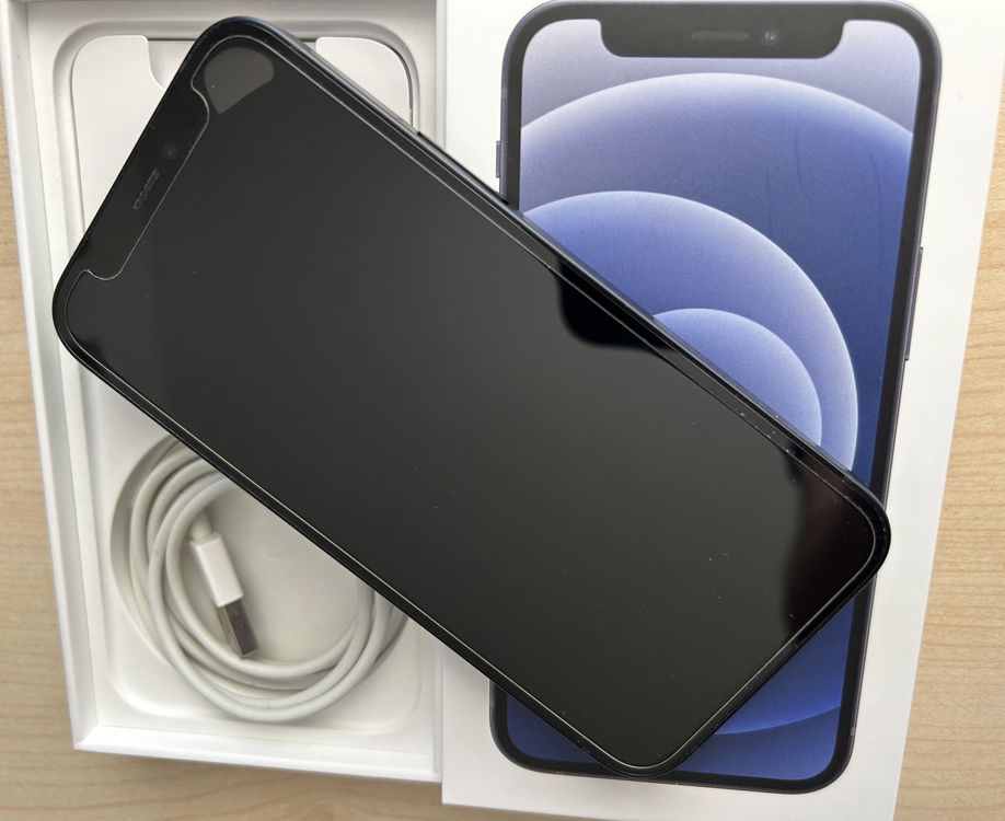 iPhone 12 mini, Black, 128GB, OVP (Gebraucht) in Eschenbach LU für CHF ...