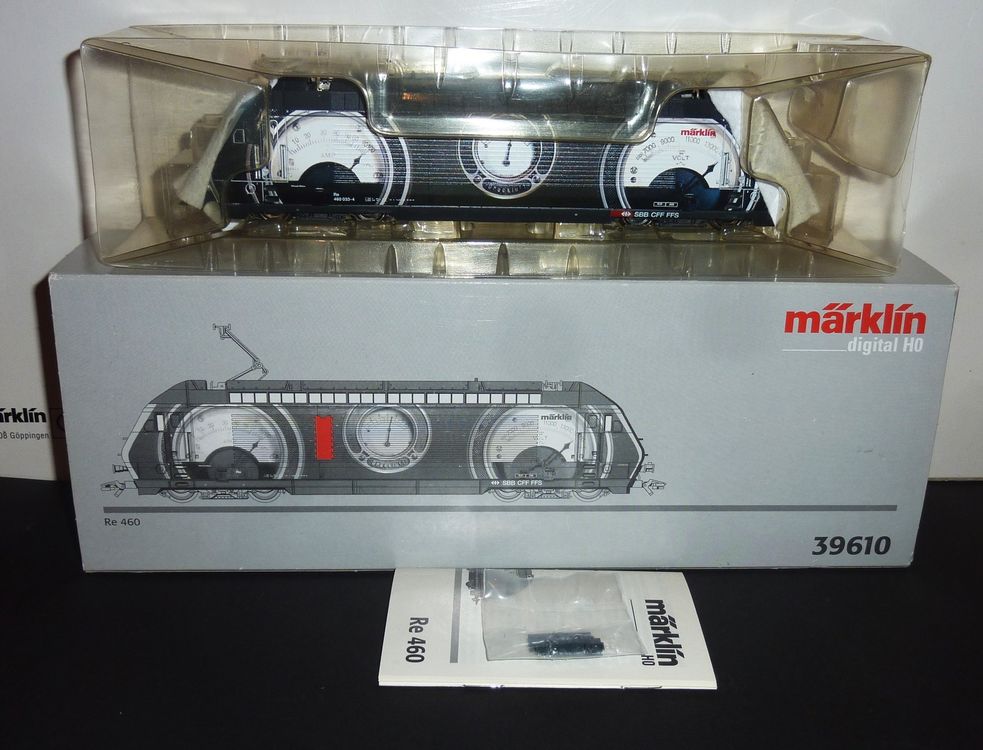 Märklin 39610- E-Lok Serie 460 d. SBB - Neu (Neu und originalverpackt ...