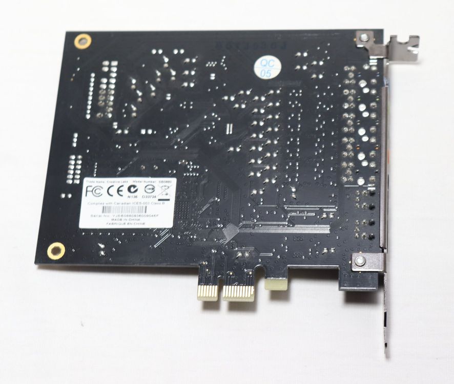 Creative Soundblaster X-Fi Titanium SB0880 PCI-E Soundkarte | Kaufen ...