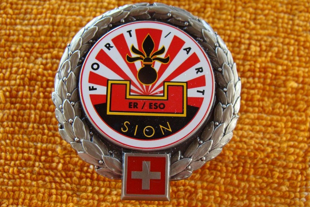 Ecole d'artillerie de fortification (Sitten) pour s/off) (Neuf avec ...