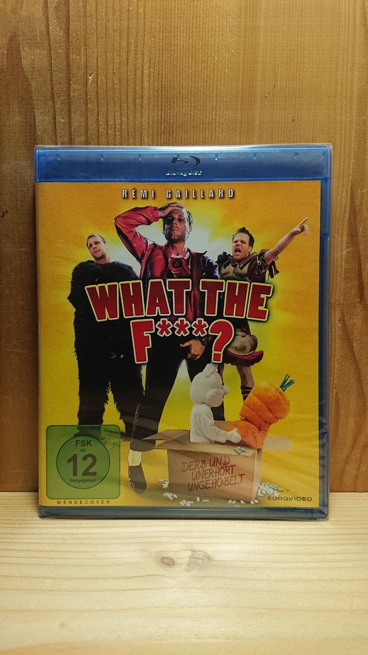 WHAT THE F***? Blu-Ray mit Rémi Gaillard (Neu und originalverpackt) in ...
