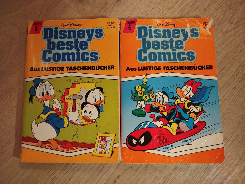 2 Stk. Disneys beste Comics aus "Lustige Taschenbücher" | Kaufen auf ...