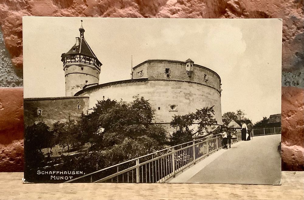 1909 - Antike Foto AK - FESTUNG MUNOT - Belebt (Gebraucht) in Root für CHF 1 – mit Lieferung auf ...