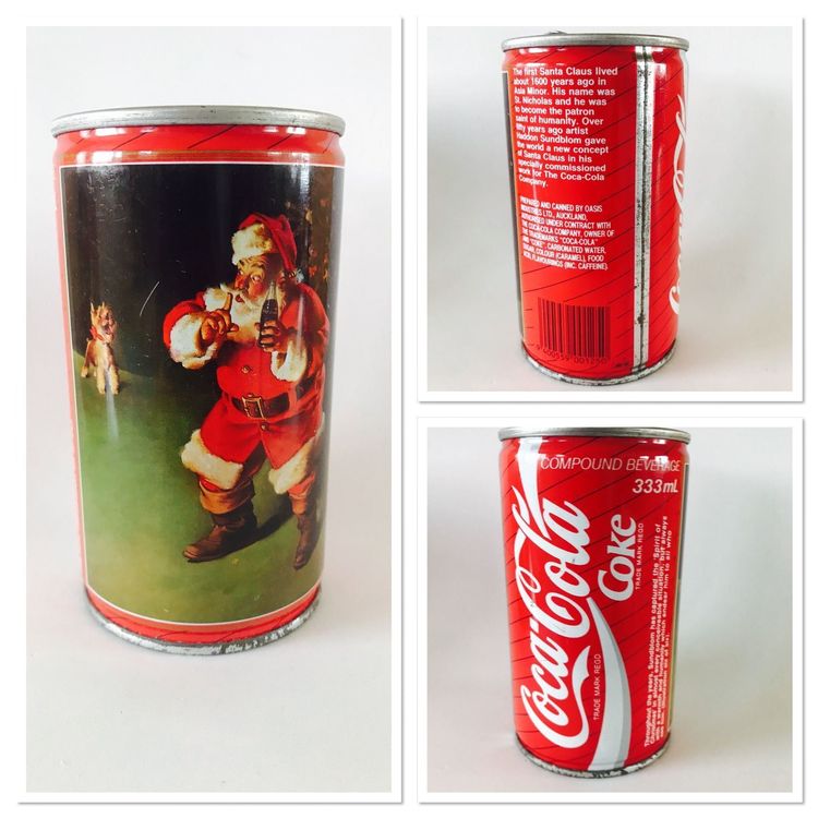 Coca Cola Can Santa 5 333ml New Zealand | Kaufen auf Ricardo