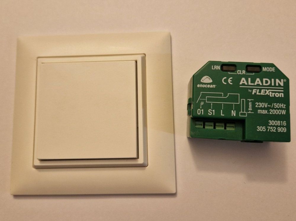 Flextron Aladin Funk Taster/Schalter inkl. Schaltaktor (Gebraucht) in ...