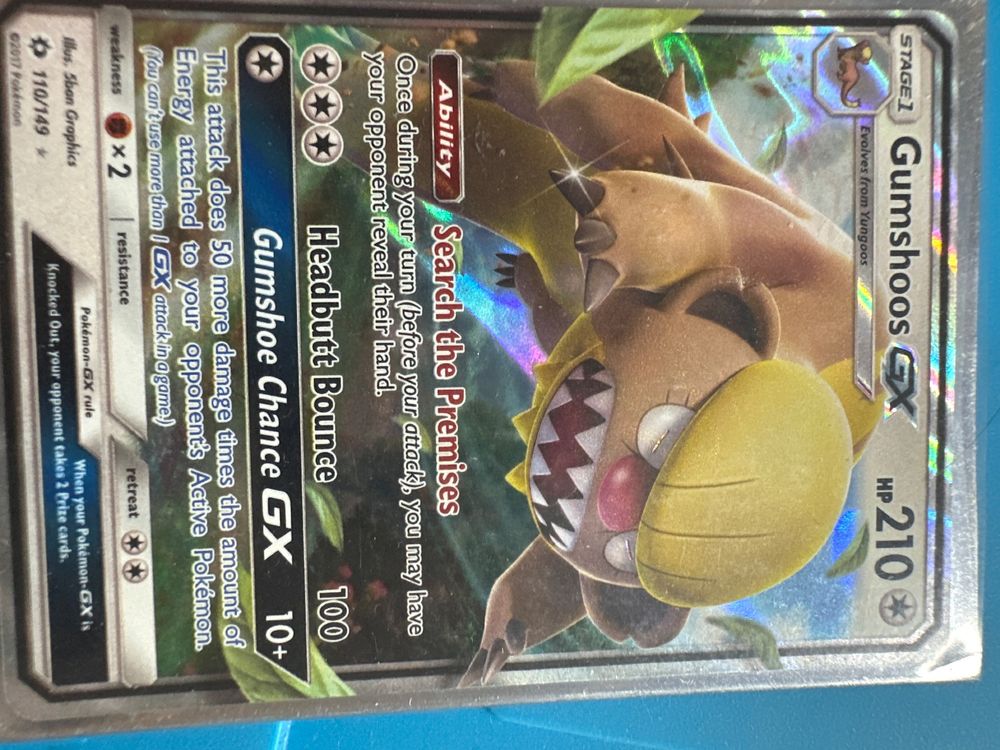 Pokemon GX Card Gumshoos | Kaufen auf Ricardo