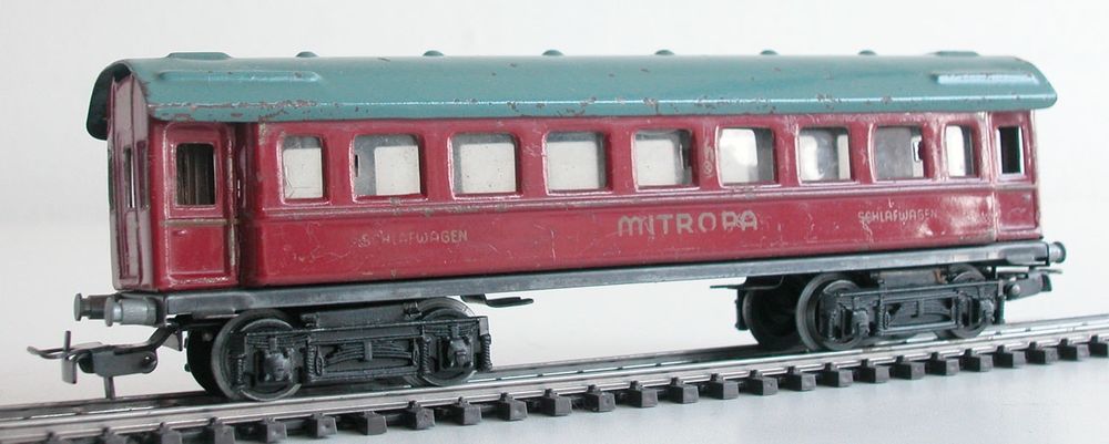 Märklin alter Schlafwagen MITROPA 343 Spur H0 | Kaufen auf Ricardo