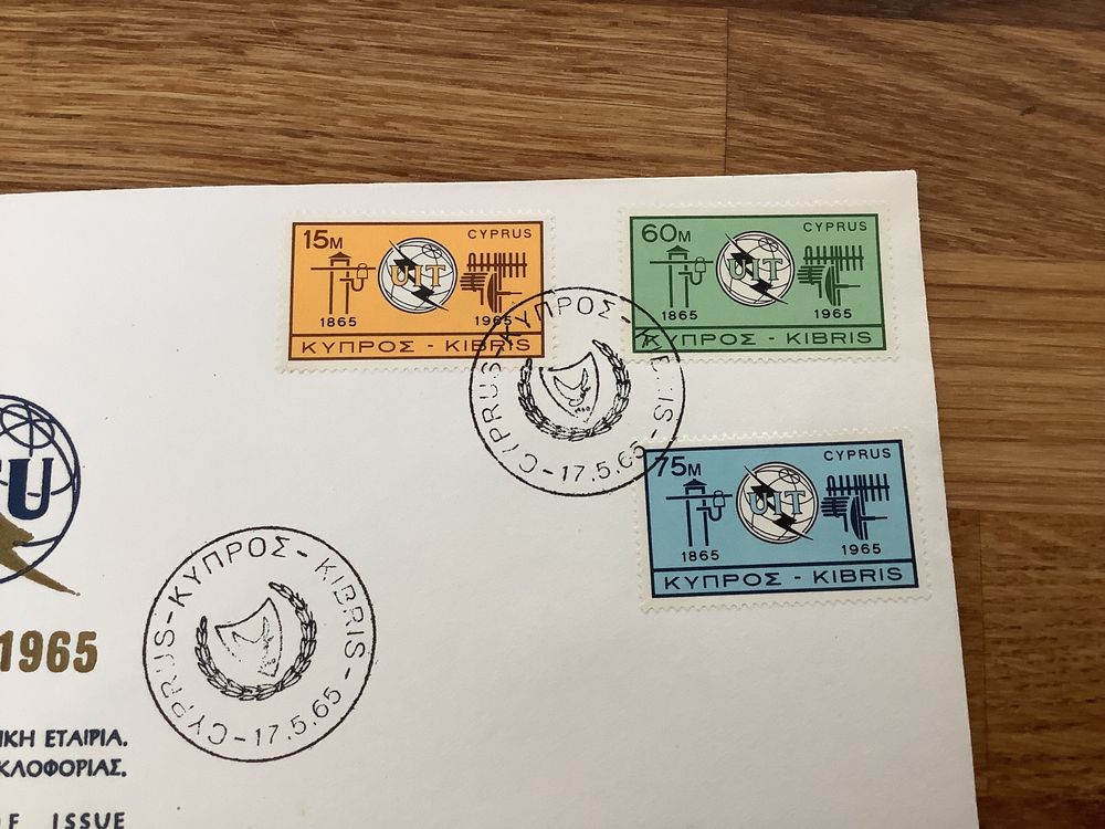 Erstausgabe Marken Zypern 1965 (Gebraucht) in Adliswil für CHF 1 – mit Lieferung auf Ricardo kaufen